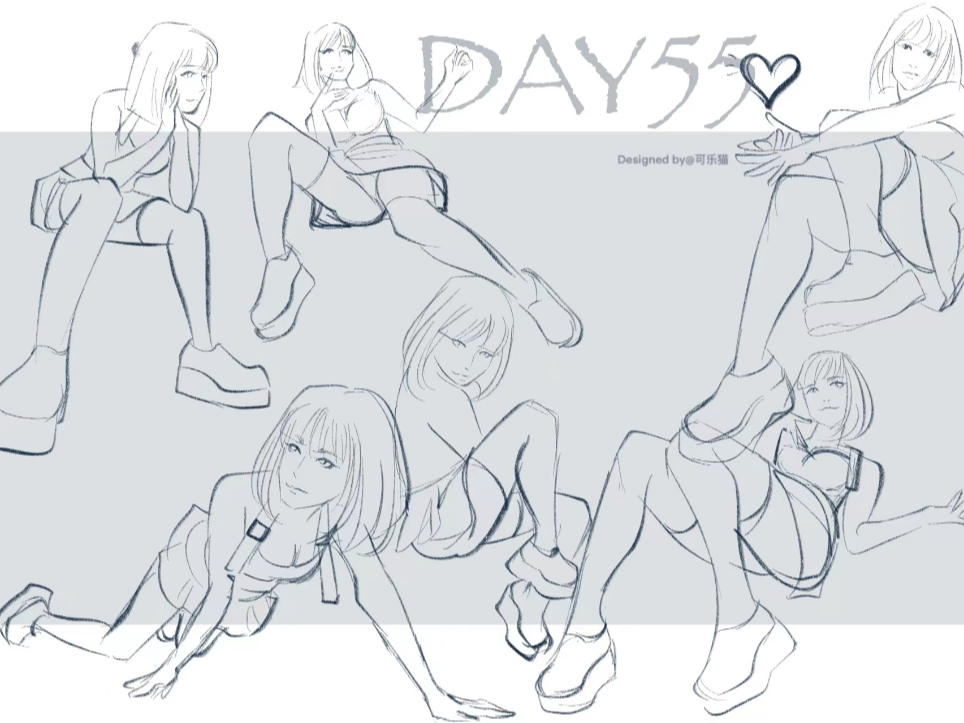#速写60天挑战赛#day55@速写班长_可乐猫1122-站酷ZCOOL