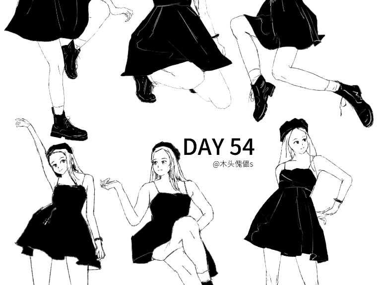 #速写60天挑战赛#Day54@速写班长_木头傀儡s-站酷ZCOOL