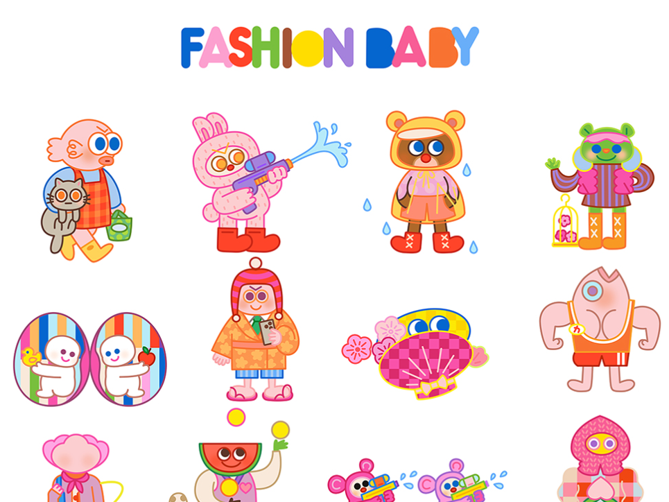 FASHION BABY 第二弹_小王姐姐可爱多-站酷ZCOOL