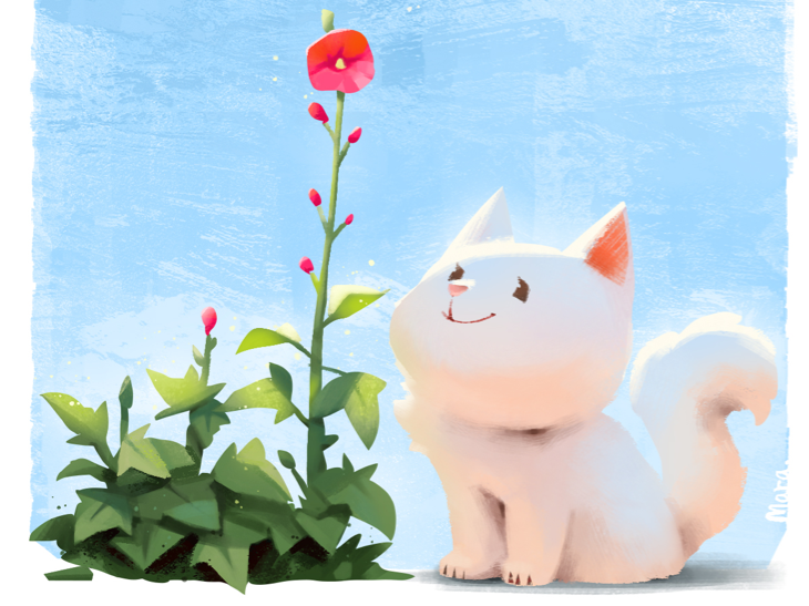 花与大头_Mara_Ma-站酷ZCOOL