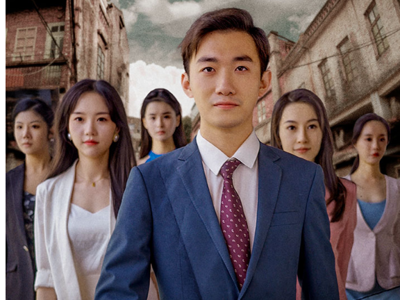 短视频平台短剧海报《逆流1989》_大力刘-站酷ZCOOL