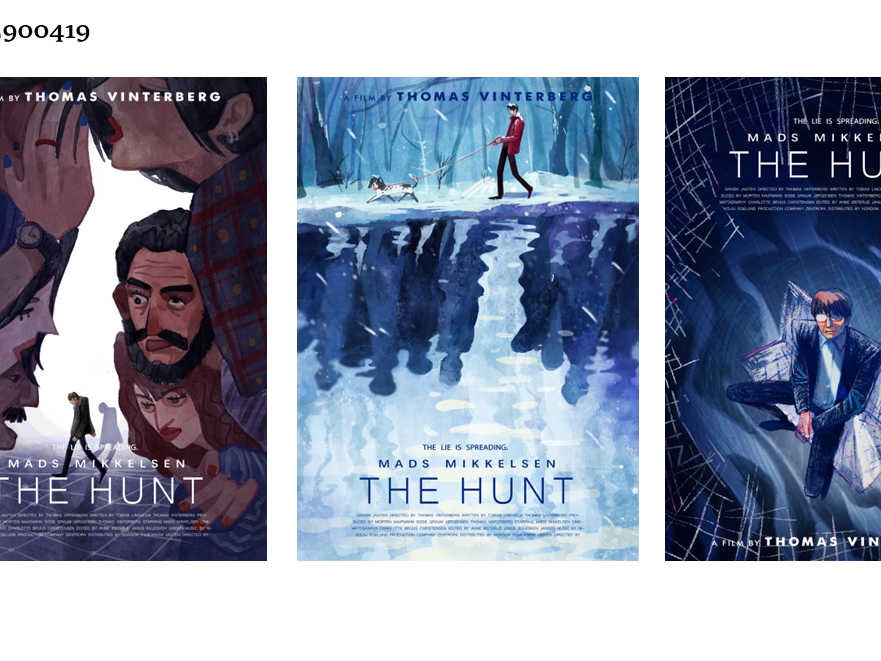 THE HUNT 》狩猎 电影海报设计_痛饮冰水-站酷ZCOOL