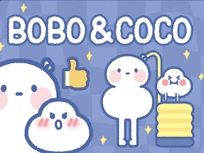 BOBO&COCO 微信表情_OOPARK欧欧帕克-站酷ZCOOL