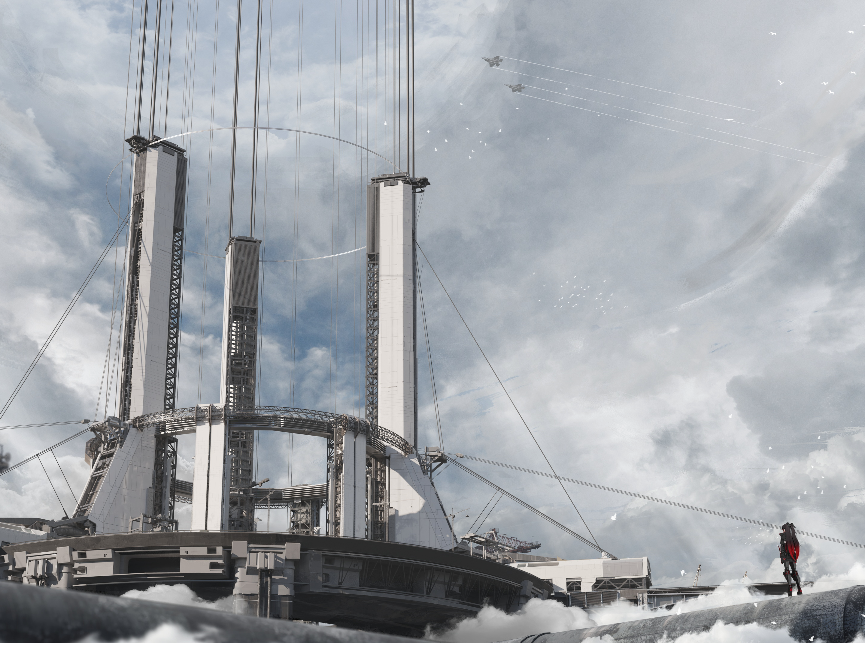 太空电梯_素材网站_图片免费下载-ZCOOL站酷