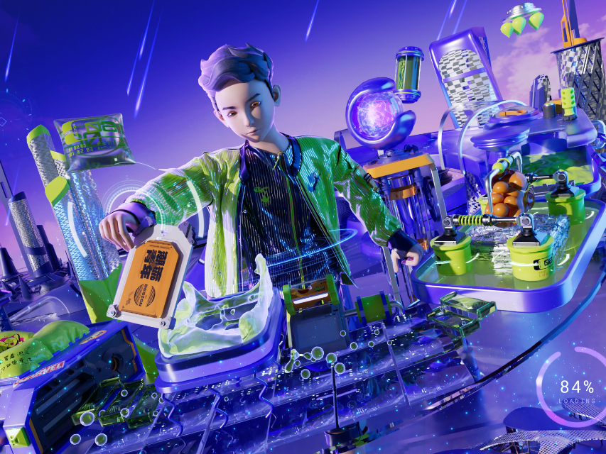 D动力实验室 #D-Power laboratory_小狮唬-站酷ZCOOL