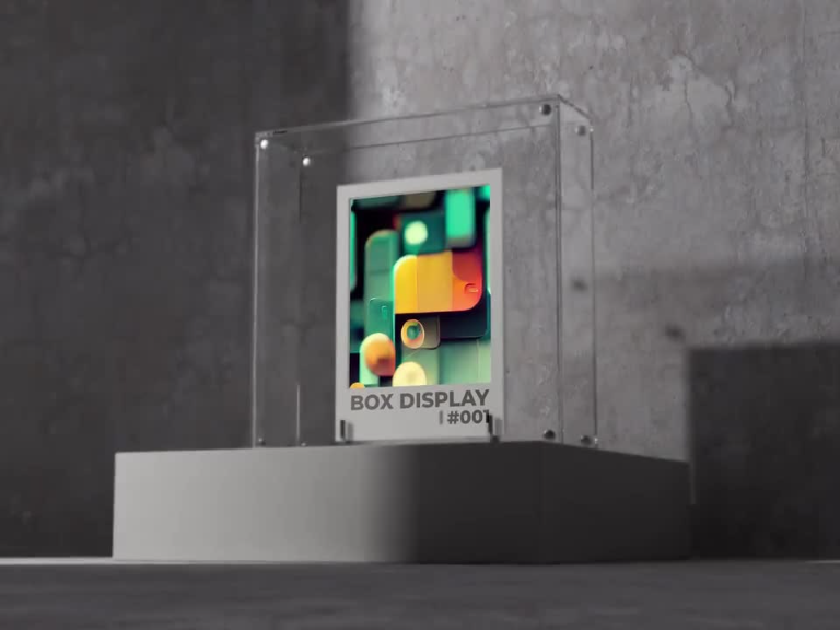 PR模板 | 3D艺术设计展示盒片头_猿文件网官方账号-站酷ZCOOL