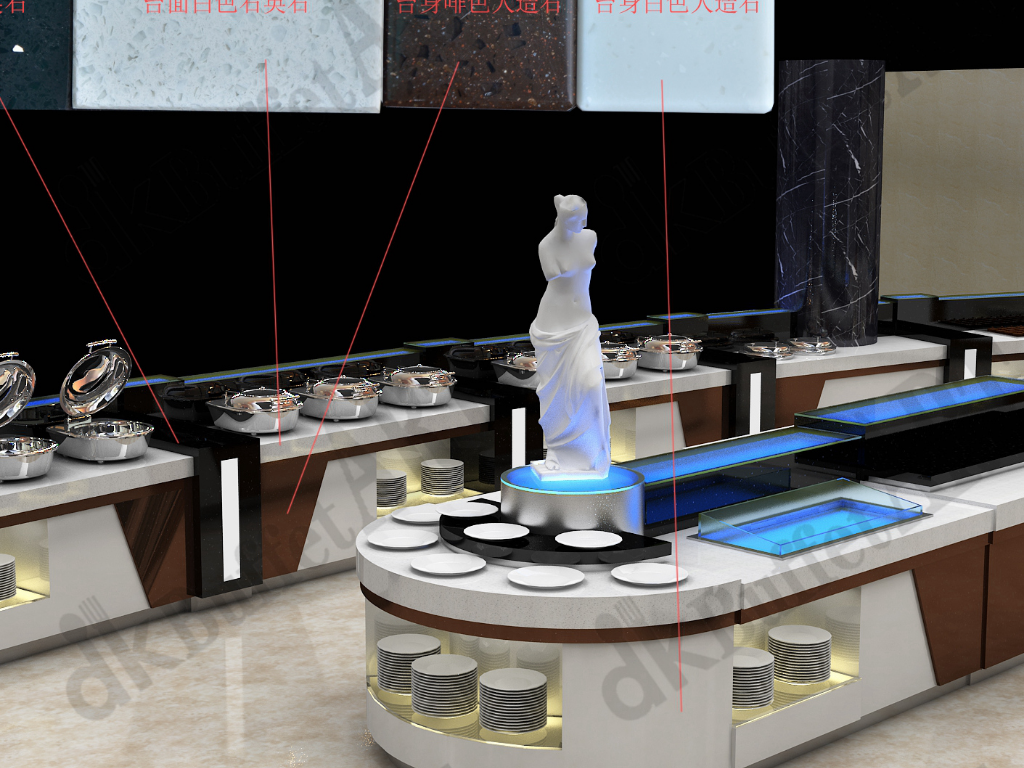 欧洲五星级酒店自助餐台 欧式风格 优美的用餐环境_迪克自助餐台厂家-站酷ZCOOL