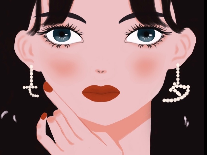 女孩_锦鲤yu-站酷ZCOOL