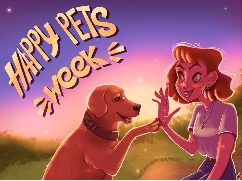 Happy Pets week 2022 | Character design_KateMorozz-站酷ZCOOL
