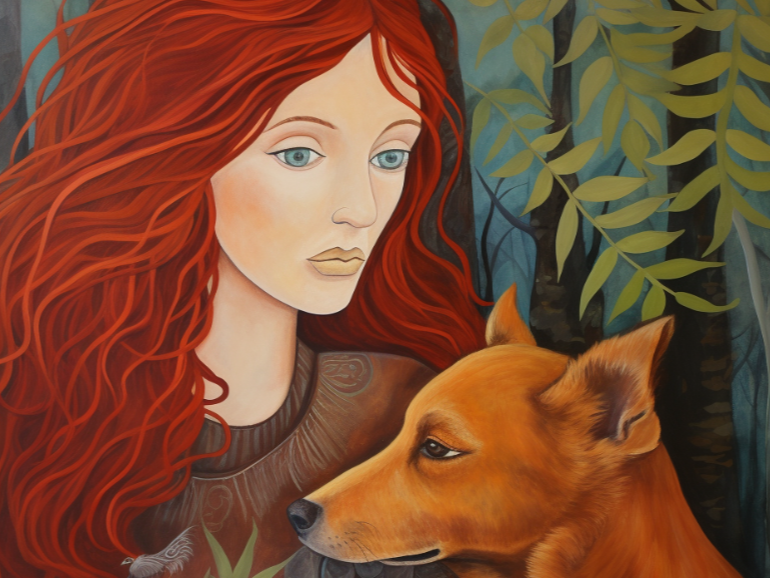 MJ-ai【红发女孩系列】_阿纳托里-站酷ZCOOL