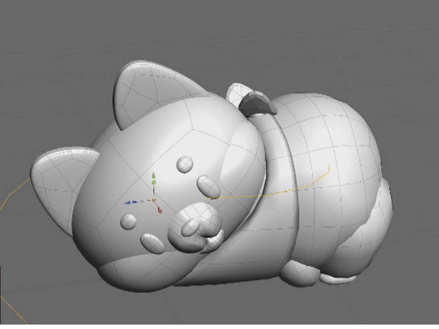 【狗】用silo3d模仿zbrush建模_神创-站酷ZCOOL