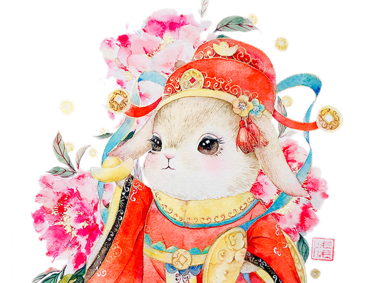 萌兔_李浅浅QIAN-站酷ZCOOL