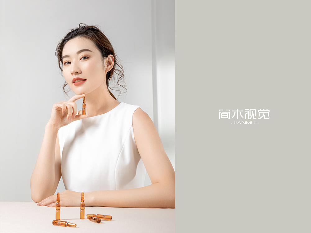 医美人像摄影丨益肤 × 简木视觉 面膜化妆品美妆护肤品简木人像摄影 站酷zcool