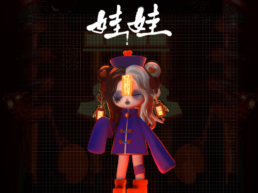 C4D暗色调场景建模_RU____-站酷ZCOOL