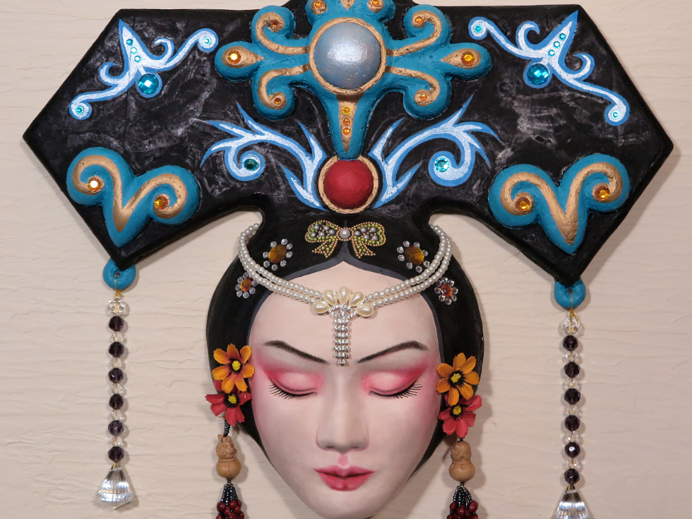 戏剧人物绘制—慈禧_墨海YY-站酷ZCOOL