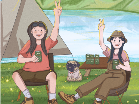 抽空画姐妹_夏目xm-站酷ZCOOL