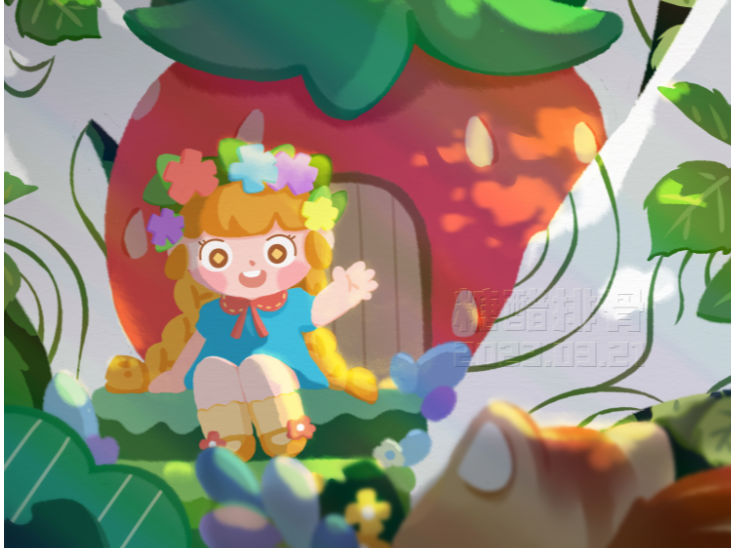 草莓树屋_糖醋排骨3号-站酷ZCOOL