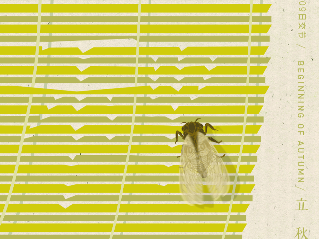 二十四节气-立秋_1111二拾一-站酷ZCOOL