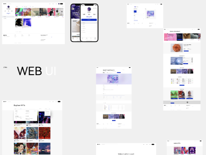 Zfra-NFT平台全案UI视觉_313号视觉科技-站酷ZCOOL