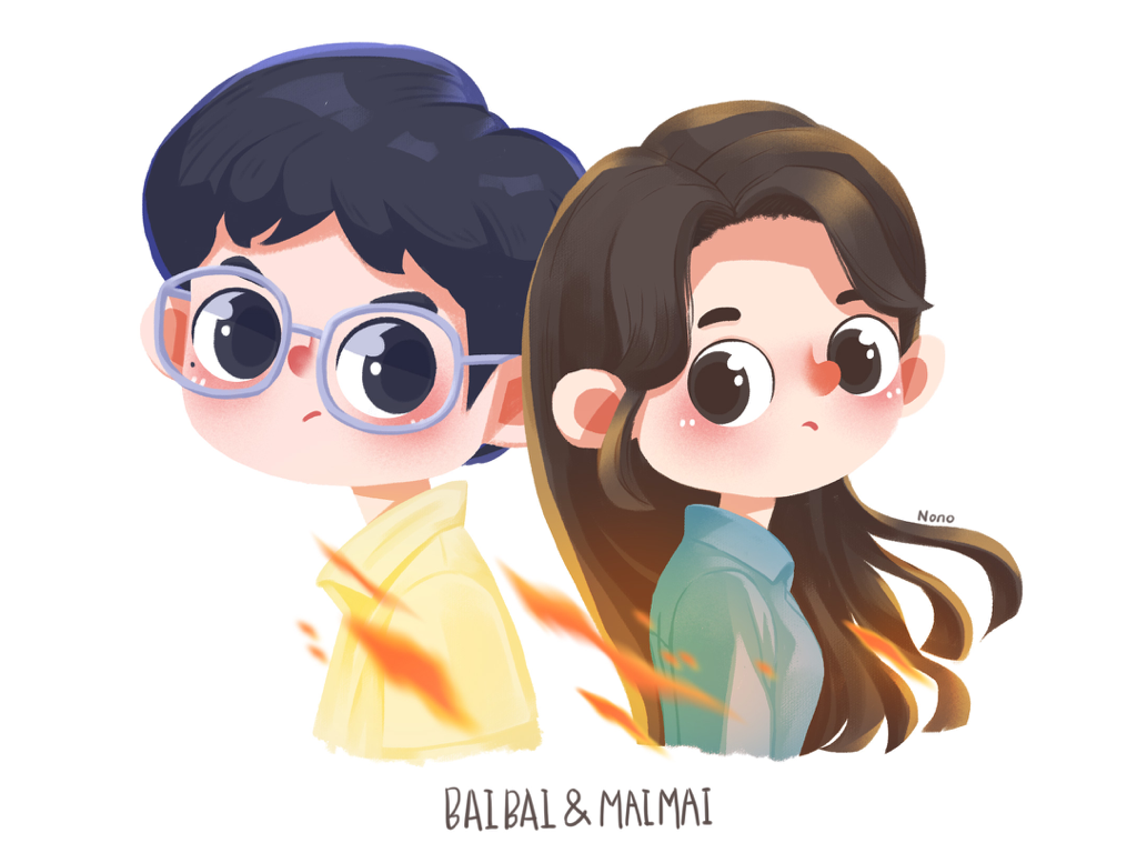 Q版同人插画《开端》_宇宙Nono-站酷ZCOOL