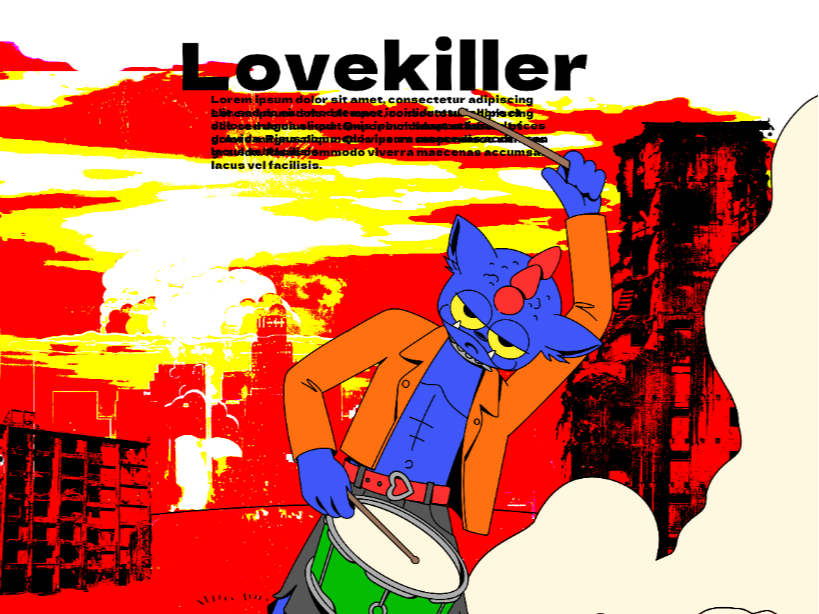 LoveKiller「成为一个浪漫的人」插画合集_5HAO-站酷ZCOOL