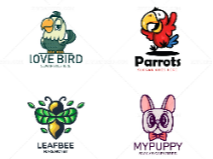 卡通可爱logo矢量源文件_设计资源大叔-站酷ZCOOL