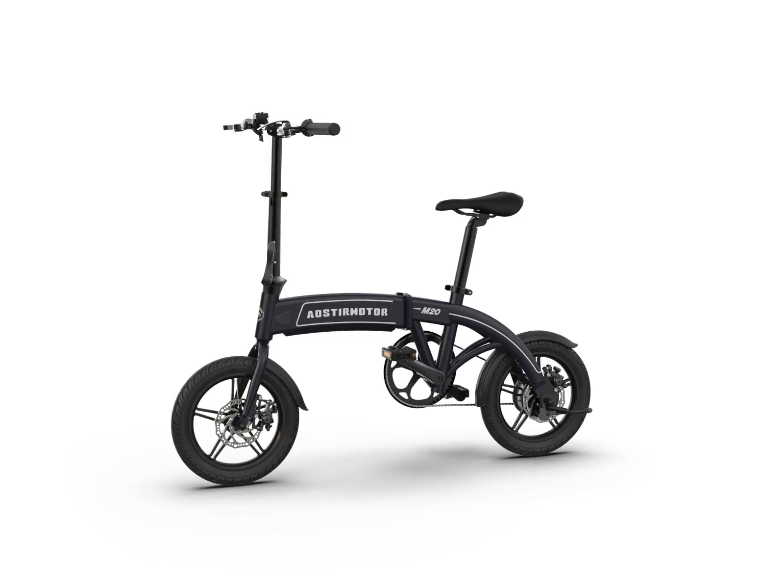 E-bike 折叠车 渲染动画_普雷斯-站酷ZCOOL