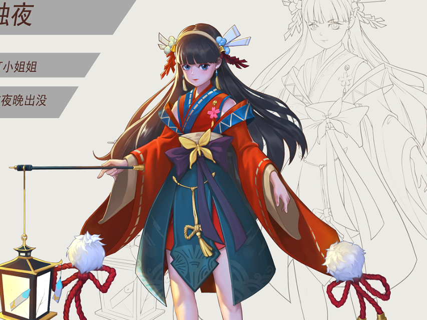 3dmax/Bodypaint3d-提灯少女角色建模教程。_Alan安澜-站酷ZCOOL