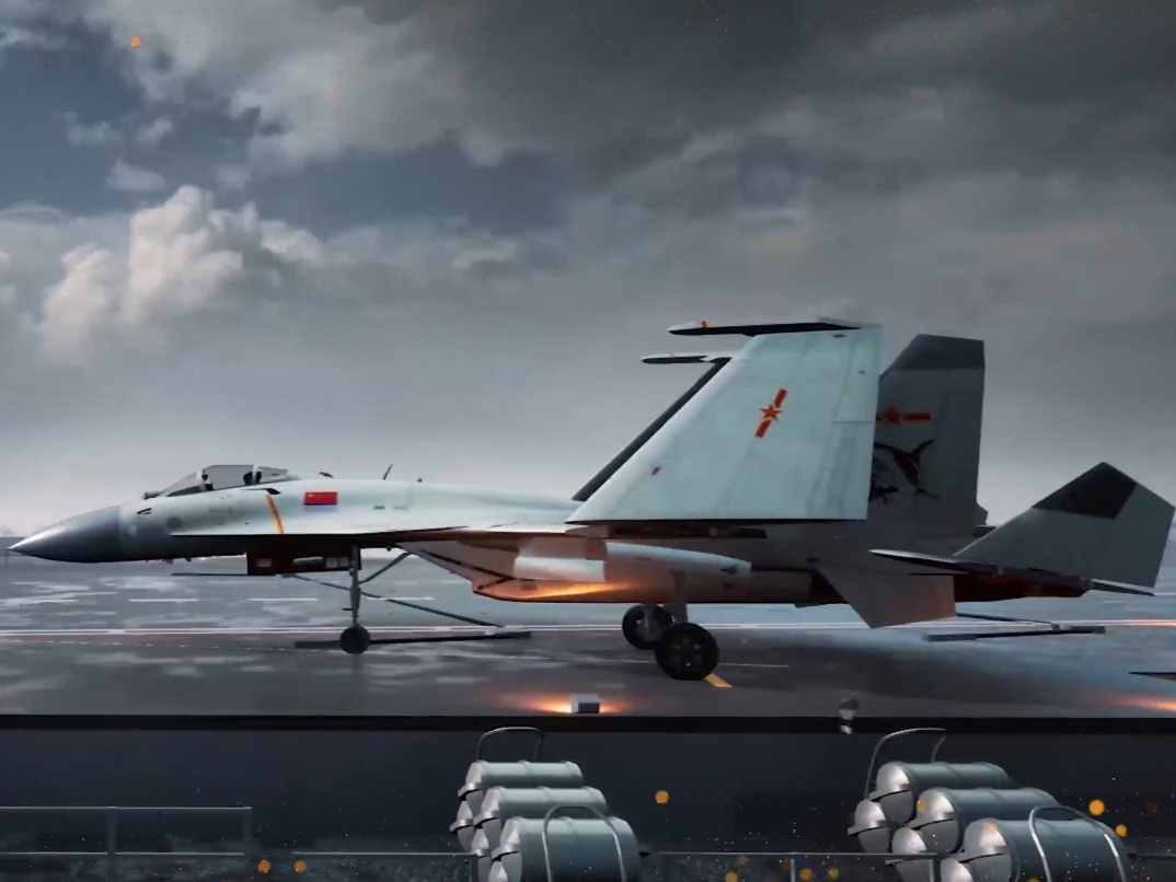 人民海军，驶向深蓝！_疯狂火焰LPH-站酷ZCOOL