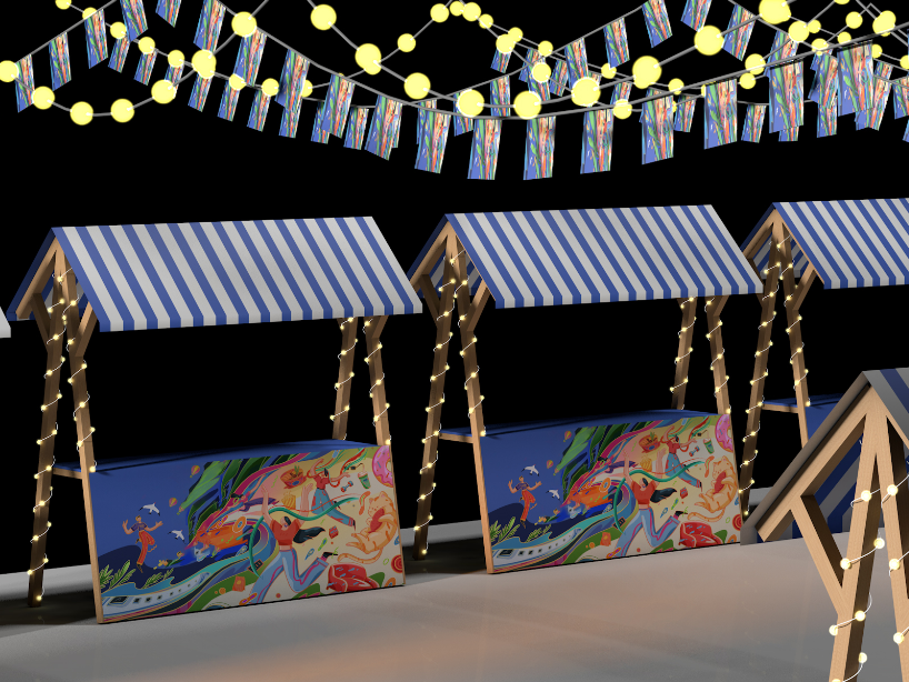 生活节/摊位_夜长梦很多-站酷ZCOOL