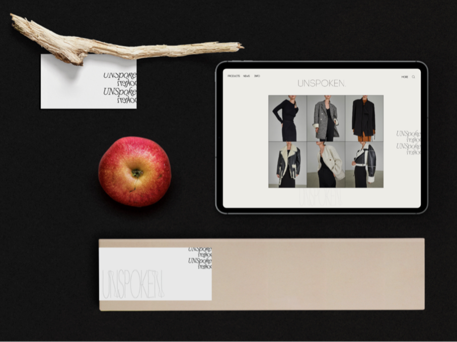 UNSPOKEN Online Mall Visual_CACTUS_LIAN-站酷ZCOOL