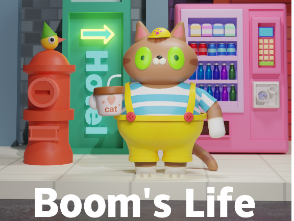 blender练习_Boom's Life_陈滚滚925-站酷ZCOOL