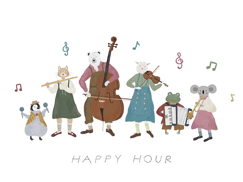 HAPPY HOUR_以朔-站酷ZCOOL