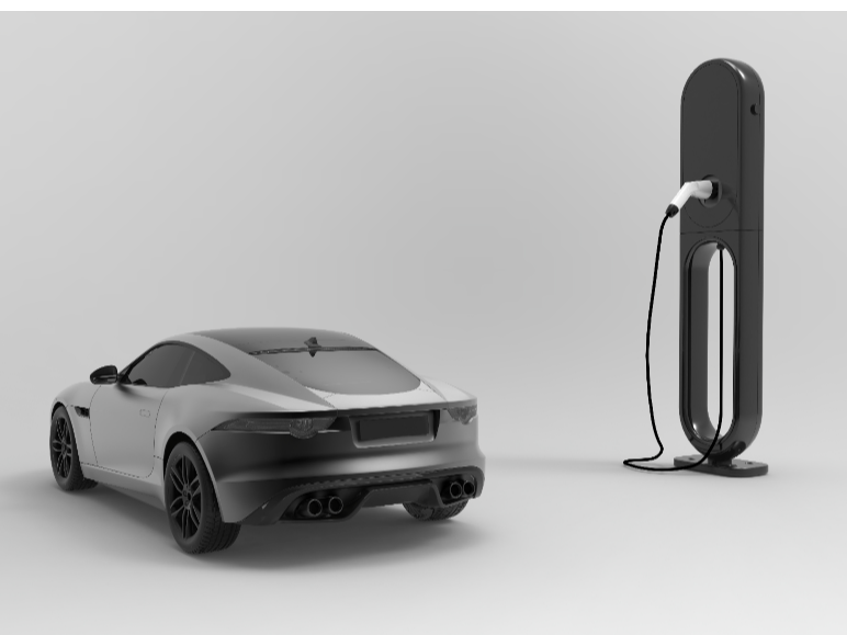 充电枪-产品动画展示/渲染_一饭人-站酷ZCOOL