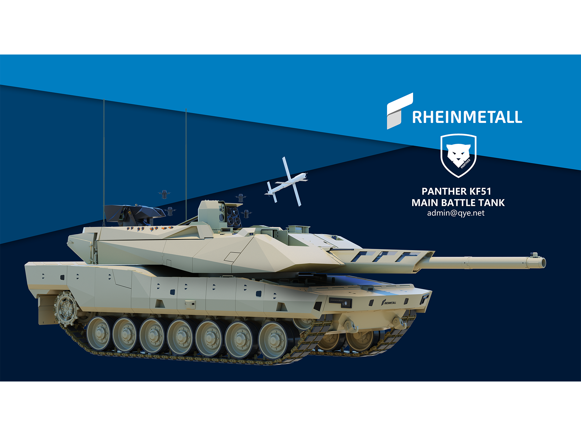 黑豹 KF51 主战坦克_QIUYUEN-站酷ZCOOL