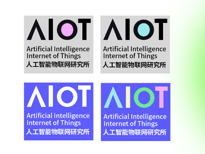 AIoT人工智能标志设计logo设计原创品牌设计_青柚文化传媒-站酷ZCOOL