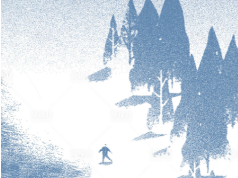 小雪海报_Z560377876-站酷ZCOOL