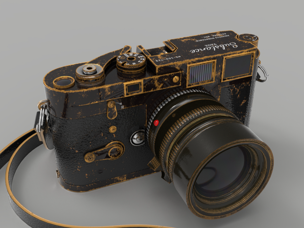 日常建模渲染练习_铁血丹心2080-站酷ZCOOL