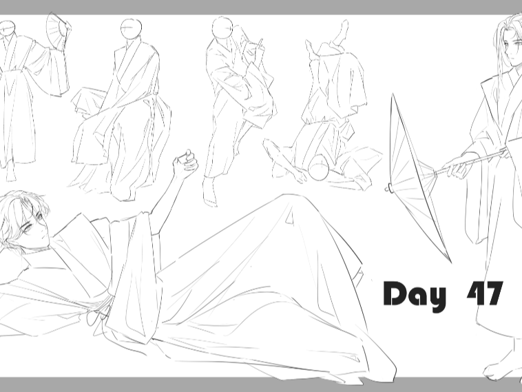 #速写60天挑战赛# Day47 @速写班长 _光城祭-站酷ZCOOL