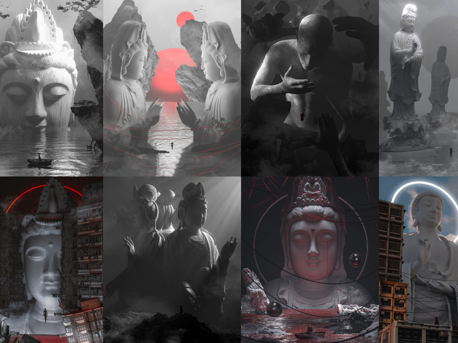 2022近期c4d作品_热心市民杨生-站酷ZCOOL