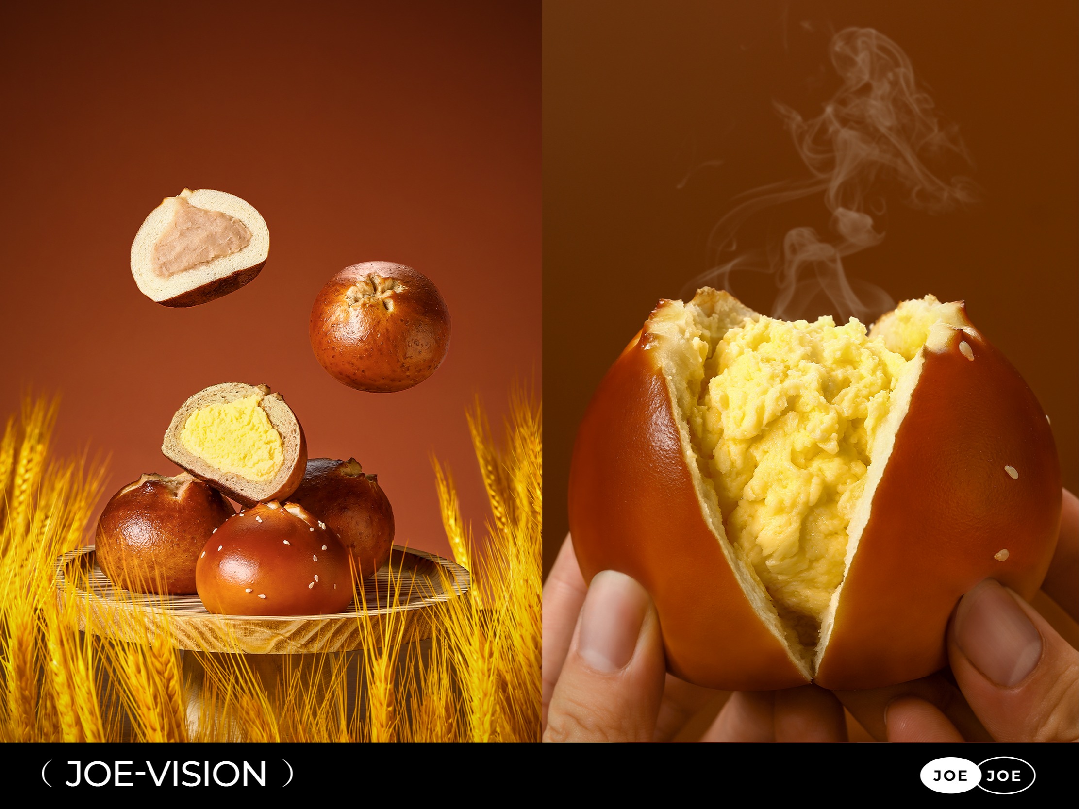 奶酪球『碱水欧包｜一口满足』X JOE VISION _久纪视觉-站酷ZCOOL