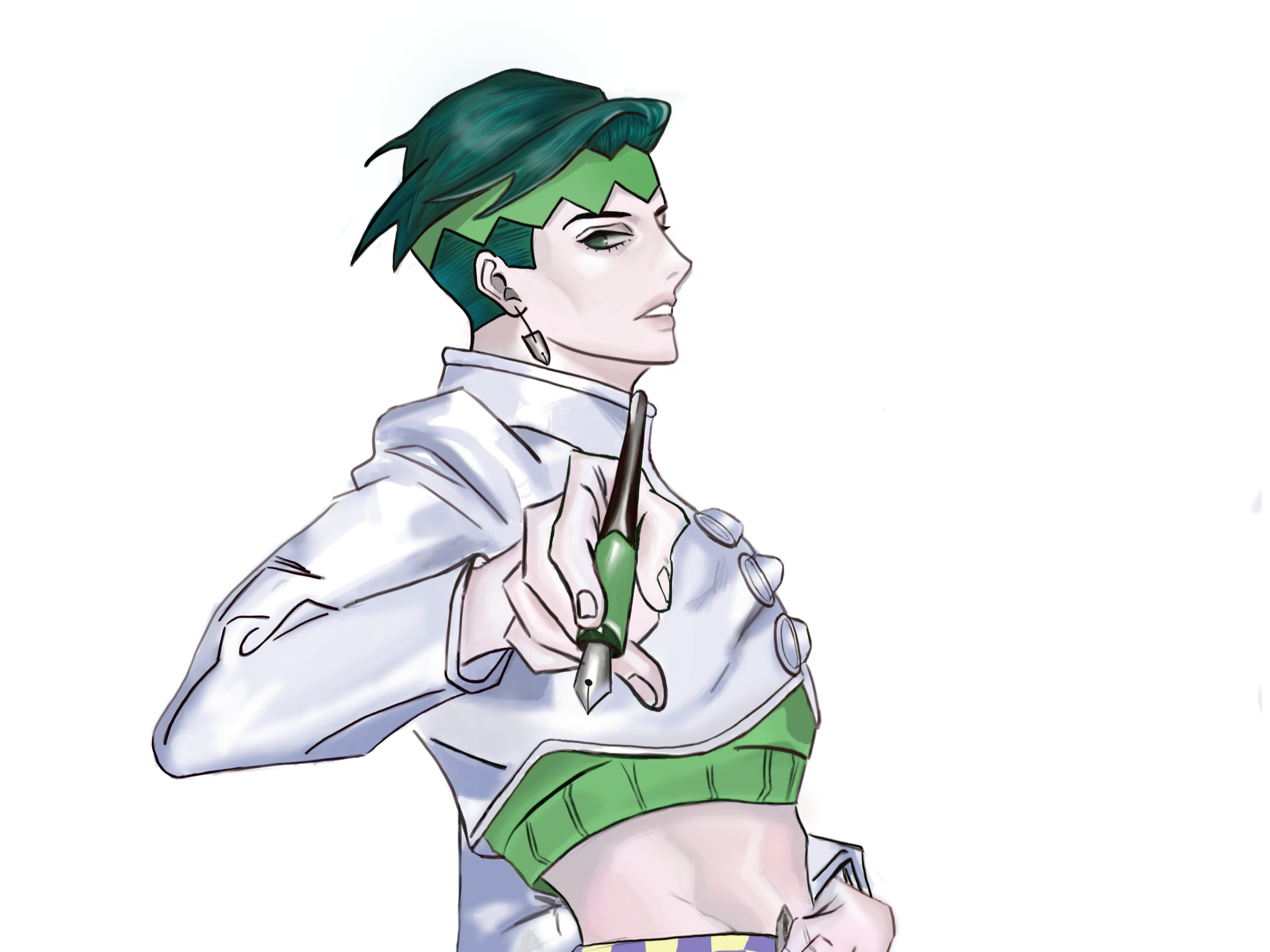 jojo 卡兹同人摸鱼_摇滚兔子机-站酷ZCOOL