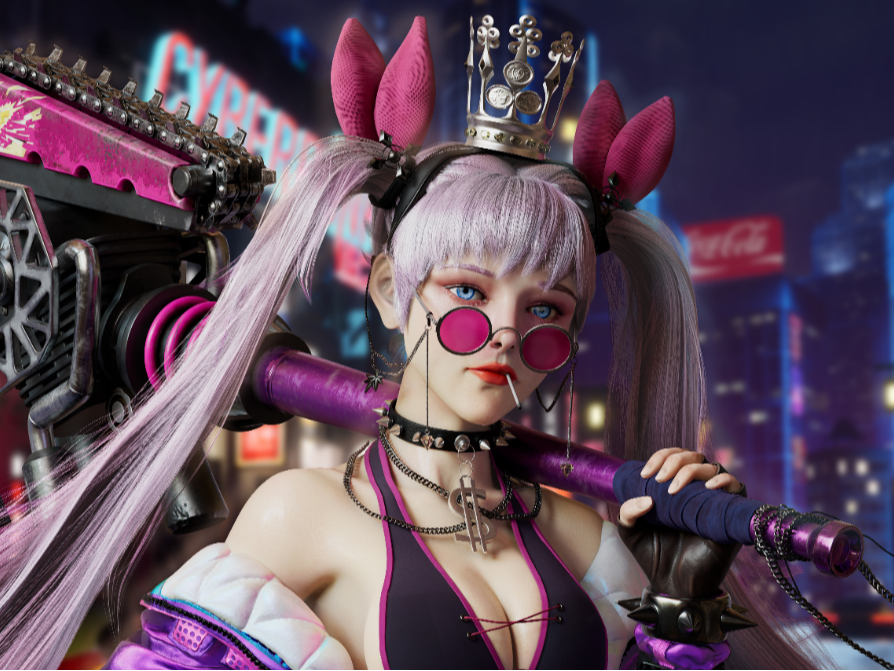 【学生作品】宋志昌 --《極暴少女》_巧课力CGmomo-站酷ZCOOL