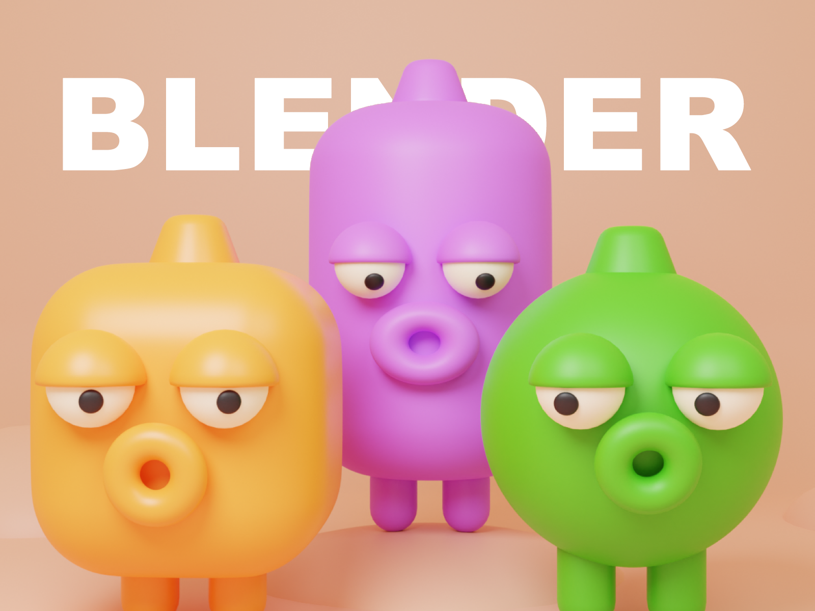 Blender-渲染合集_Vike耶-站酷ZCOOL
