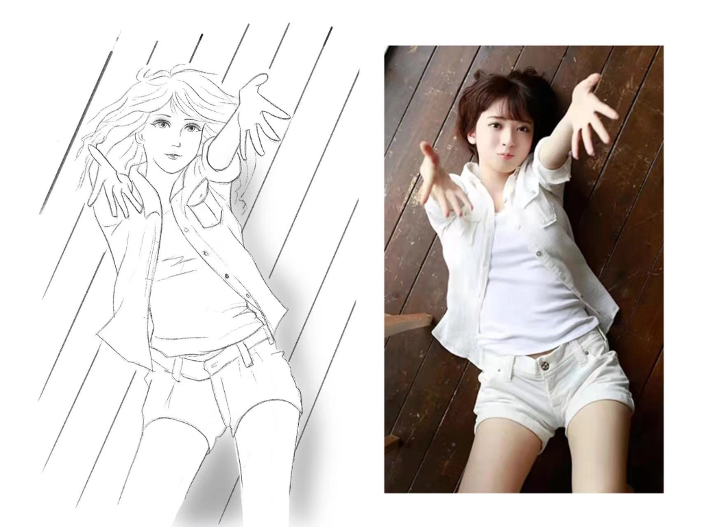 30天速写打卡-D22/30_cartoonyinan-站酷ZCOOL