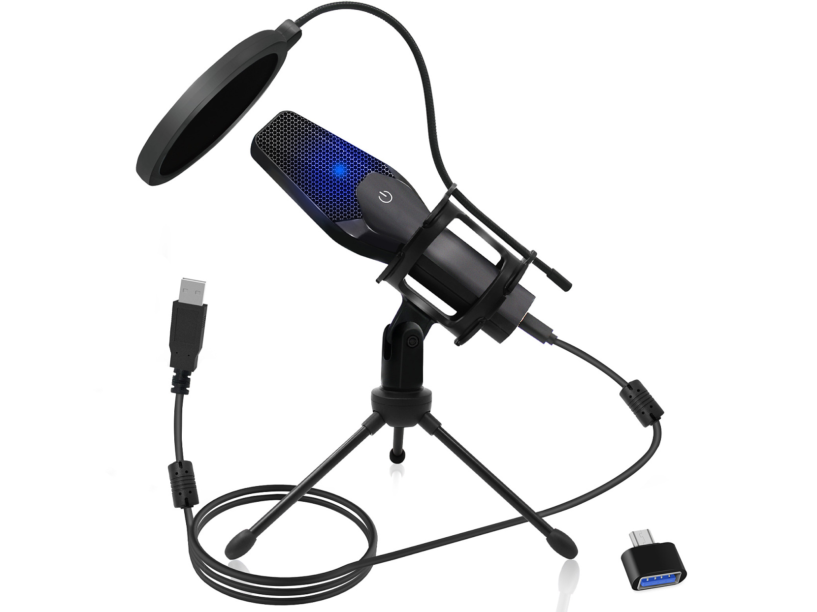 亚马逊跨境电商USB麦克风产品精修设计_阳聪设计-站酷ZCOOL