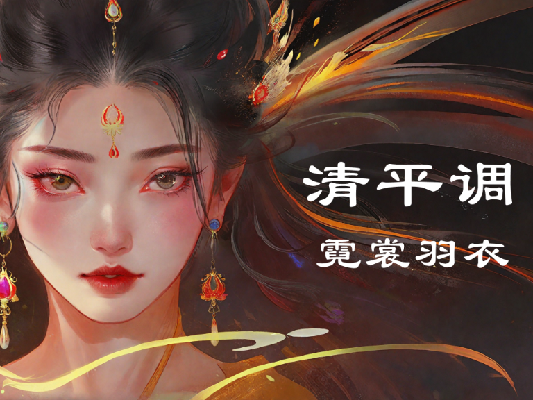 《清平调》：霓裳羽衣_刘可凡VFX-站酷ZCOOL