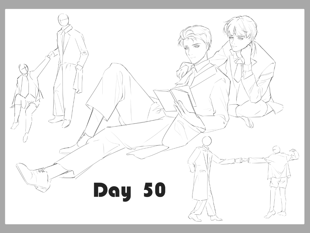 #速写60天挑战赛# Day50 @速写班长_光城祭-站酷ZCOOL