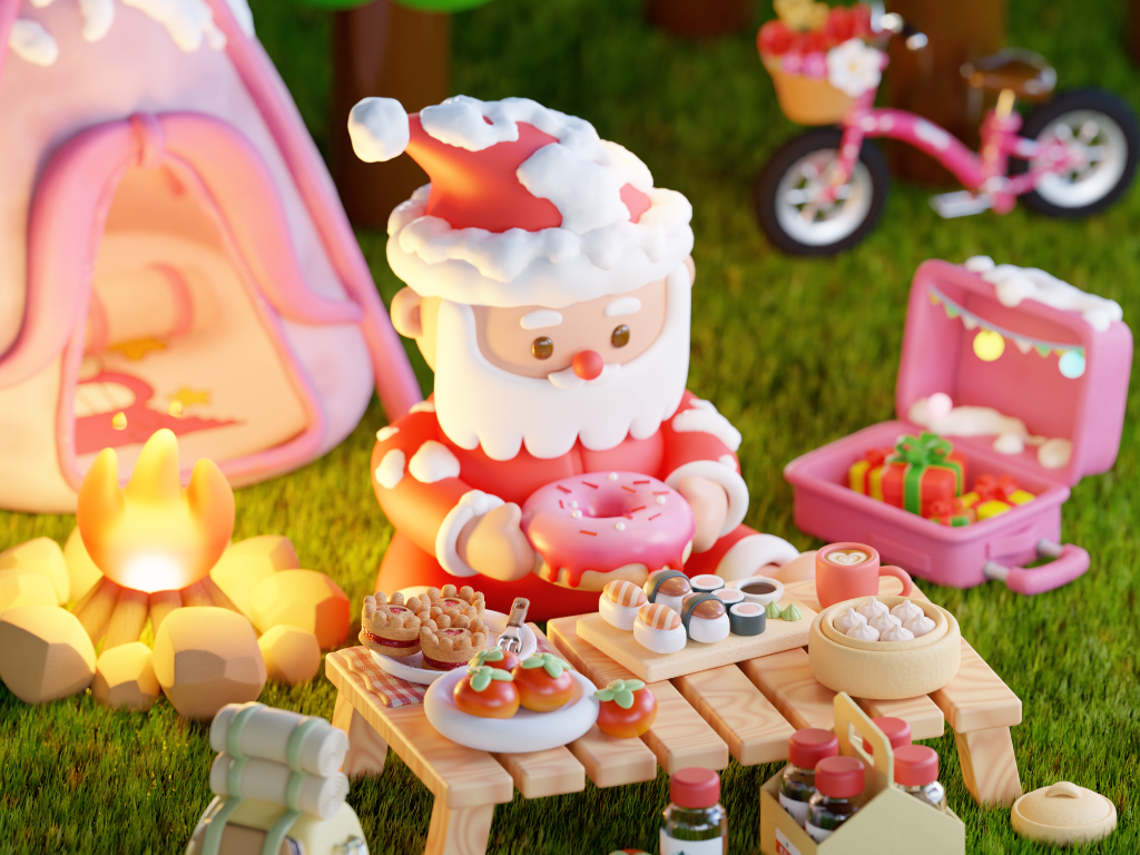 搅拌机练习合集 | part 04_今娘娘儿-站酷ZCOOL