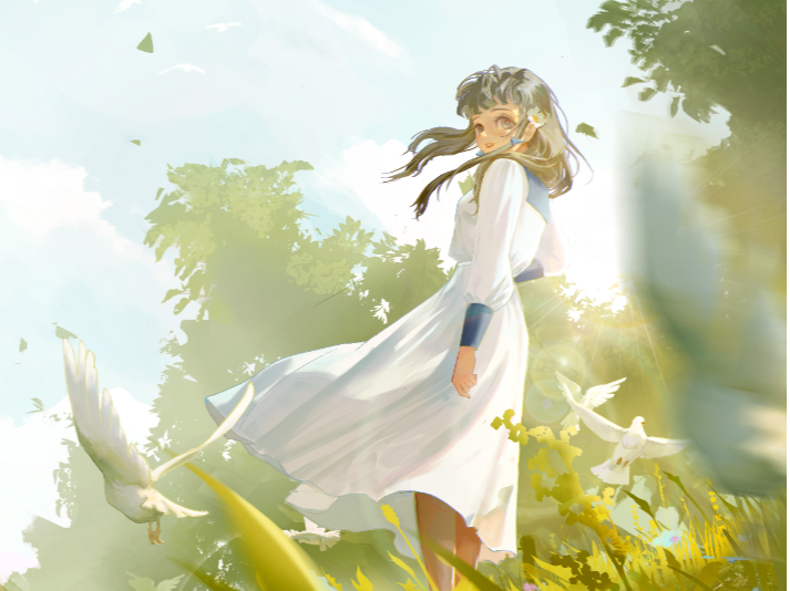 盛夏_飞鸟谷-站酷ZCOOL